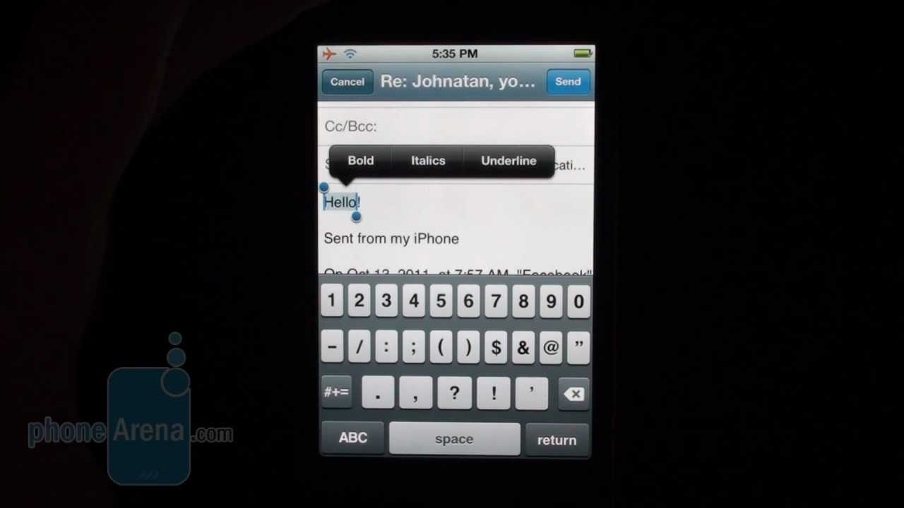 iOS 5 Review - YouTube