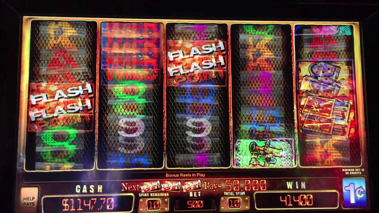 Flash Point Bonus Play at Winstar 20 Spins 431.50 - YouTube