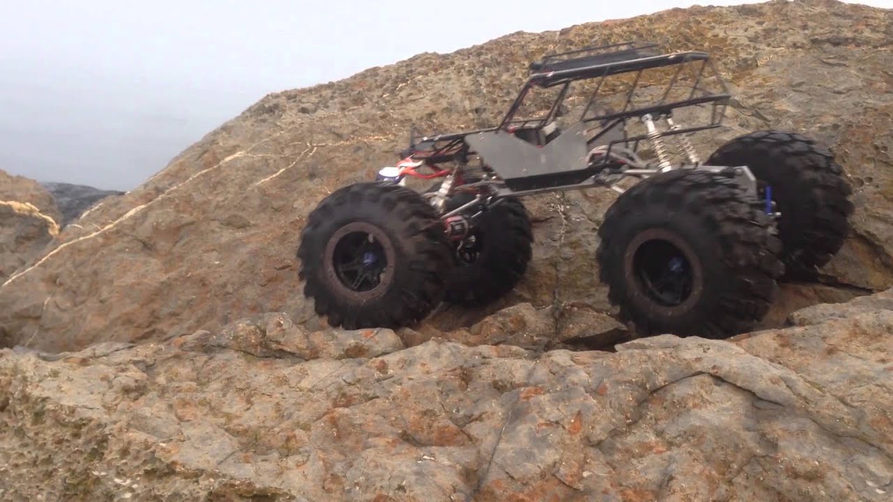 Clod Buster/Axial Wraith Custom part 3 - YouTube