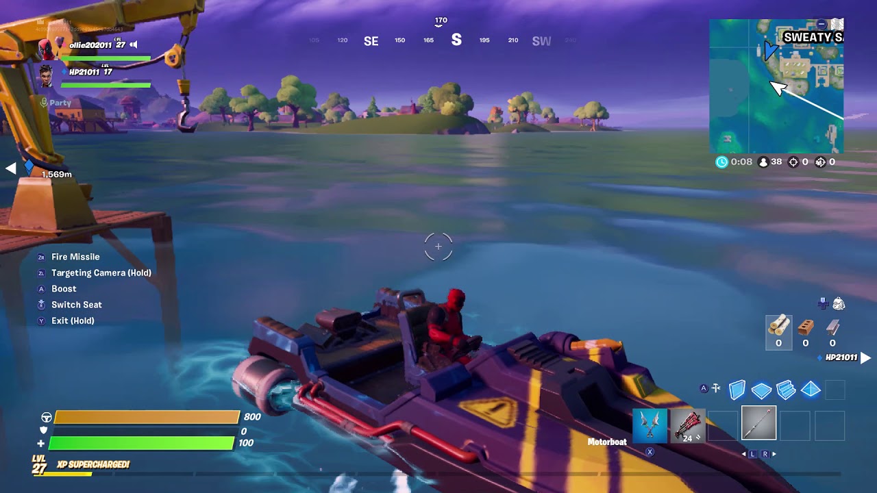 Fortnite - we can only use purple weapons - YouTube