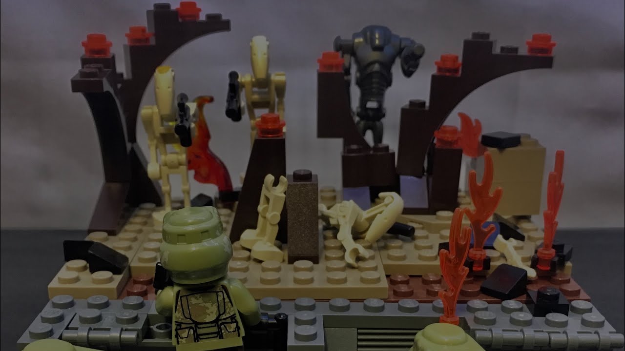 Lego Star Wars Mini-MOC #12-Mimban - YouTube