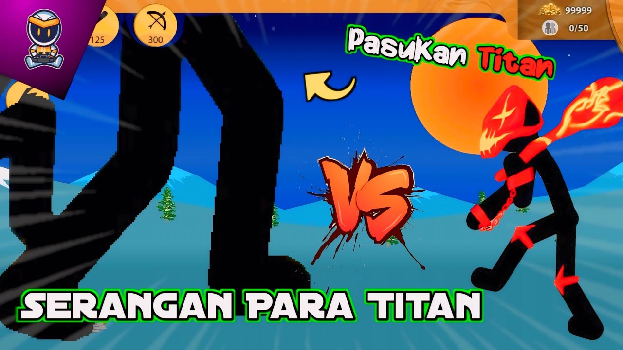 Stick War Legacy!! Pasukan Titan Vs Giant Red - YouTube