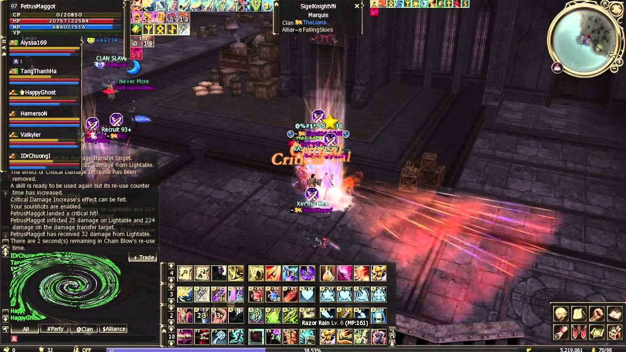 Lineage 2 Lindvior Othell Ghost Hunter PVP - YouTube