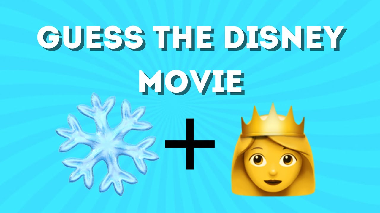 Disney Emoji Challenge: Can You Guess the Movie? | Ultimate Emoji Movie ...
