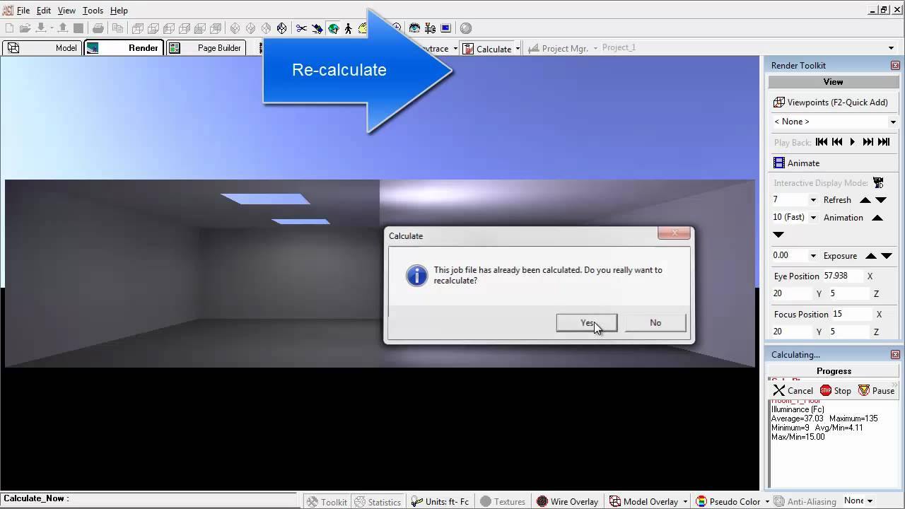 AGi32 version 2.33 - Glass - YouTube