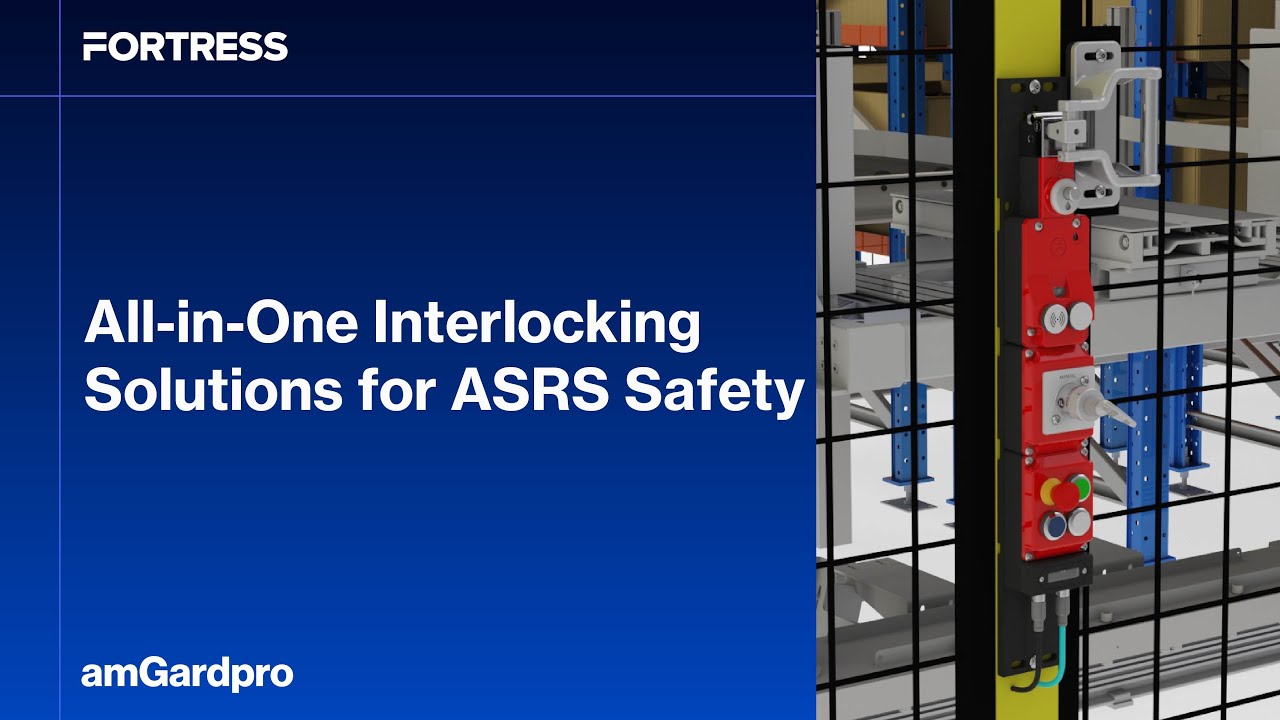 All-in-One Interlocking Solutions for ASRS Safety - YouTube