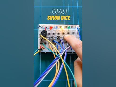 Estoy armando el juego de SIMÓN DICE para Arduino | #LaElectronicaGT #ProyectoArduino #Arduino ...
