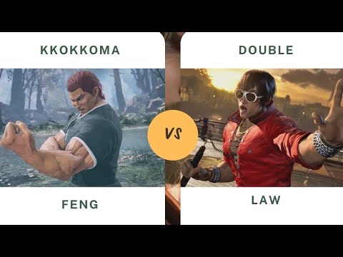 Tekken 8 KEISUKE (_4 Ranked Kazuya) vs DOUBLE (_8 Ranked Law) Tekken 8 ...