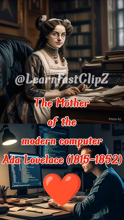 The Mother of the Modern Computer,Ada Lovelace #facts #shorts #tech #computer #ai #video # ...