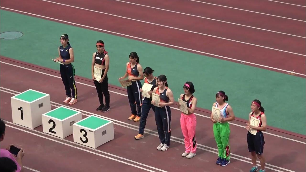 20230530 宮崎県高校総体 女子100mH決勝 （年増 悠那・宮崎学園3：15"09） - YouTube