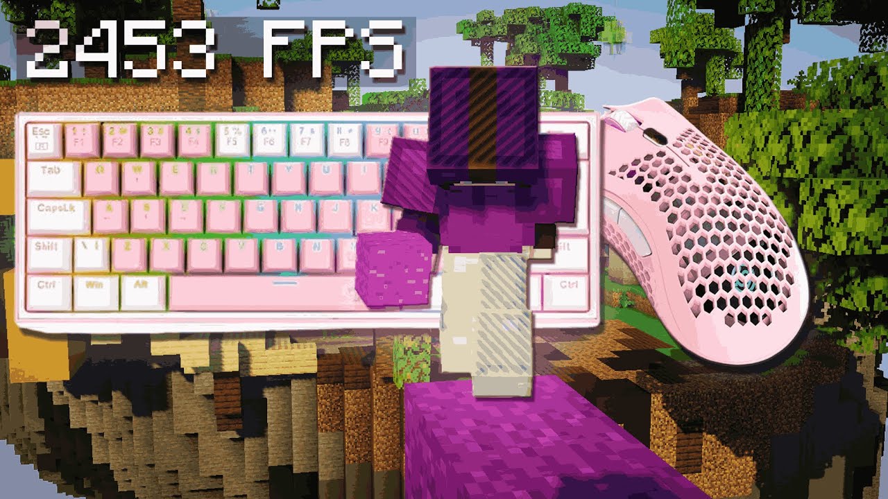 Clicky Keyboard + Mouse Sounds | Bedwars ASMR - YouTube