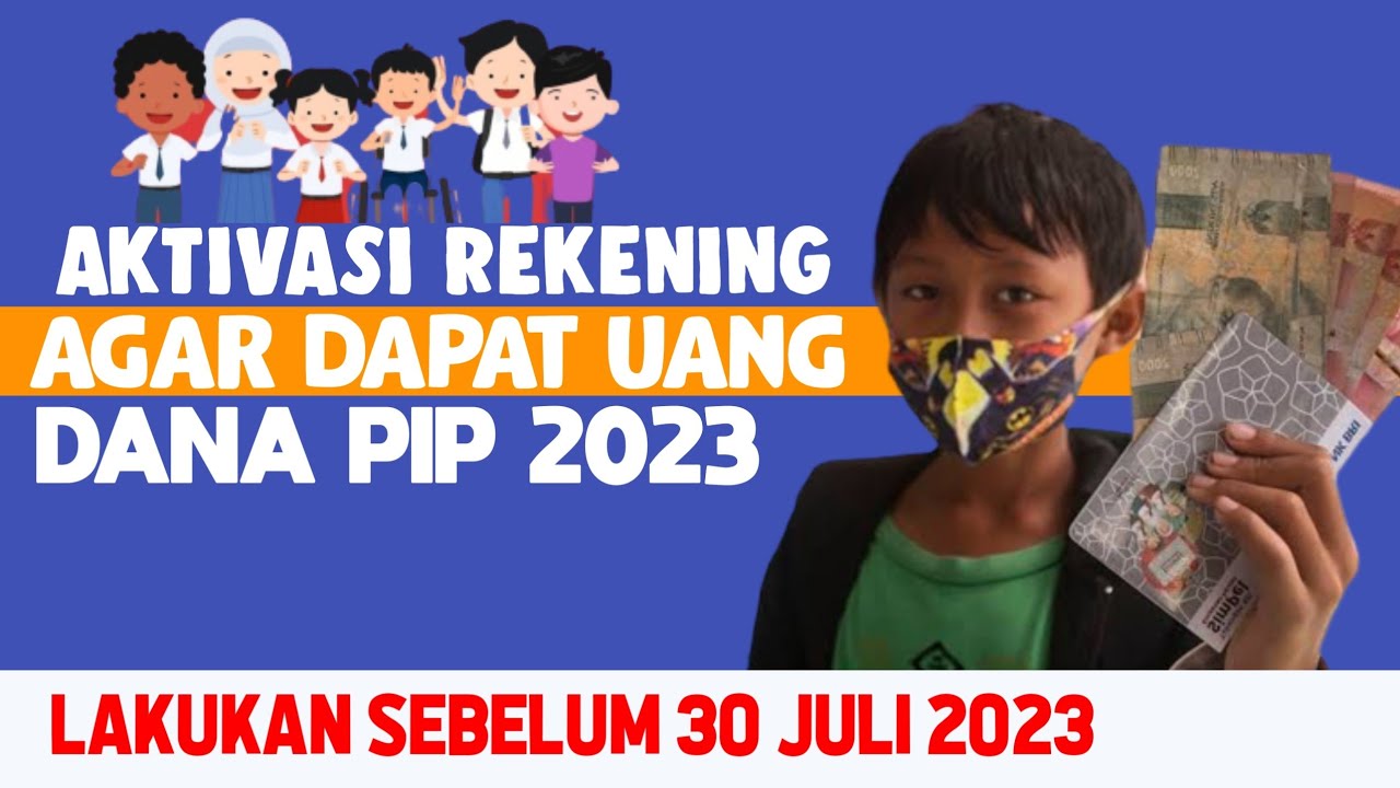 LAKUKAN INI SEKARANG UNTUK DAPAT DANA PIP || Aktivasi Rekening PIP ...