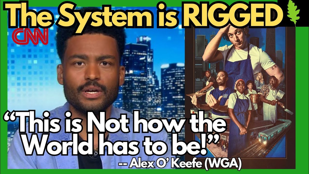 Alex O' Keefe (WGA) Speeks Out for ALL Workers -- on CNN | The Artists ...