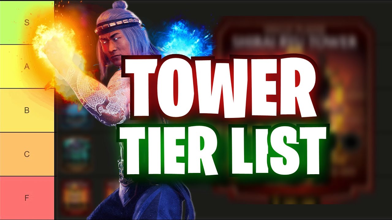 I Ranked ALL Towers in MK Mobile! (2024 Tier List) - YouTube