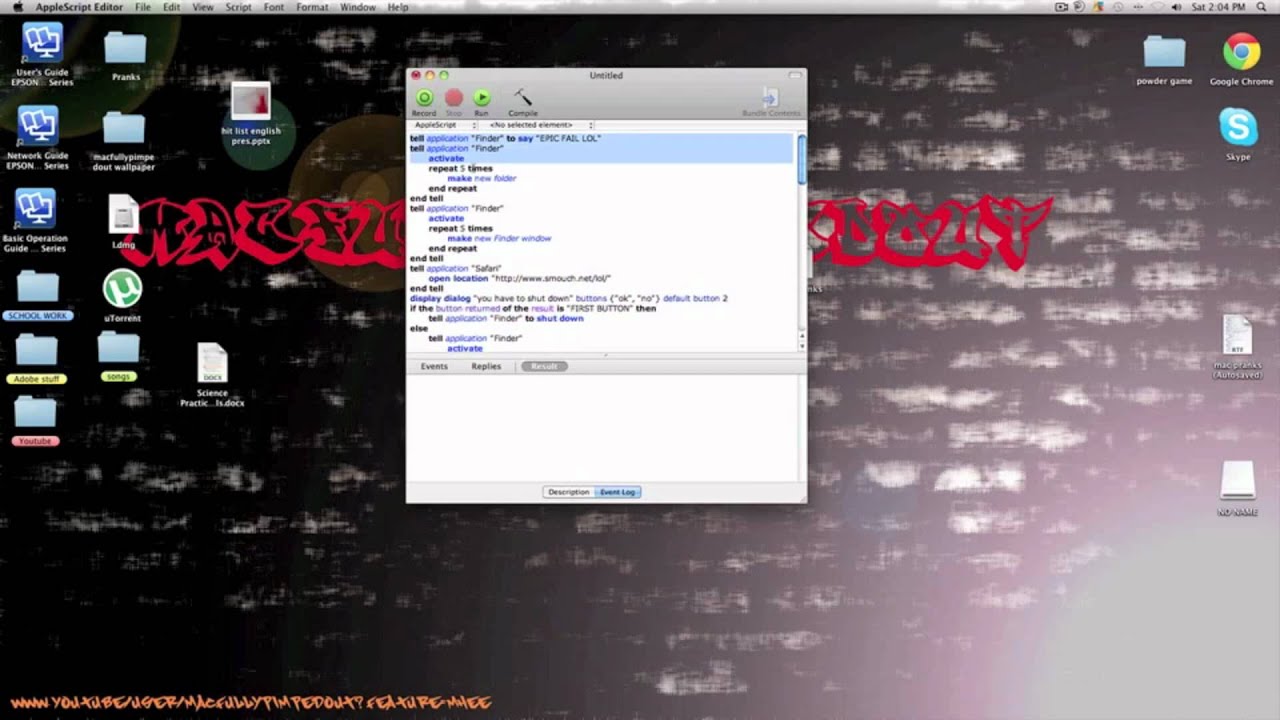 [How to] make a MAC prank for great laughs - YouTube