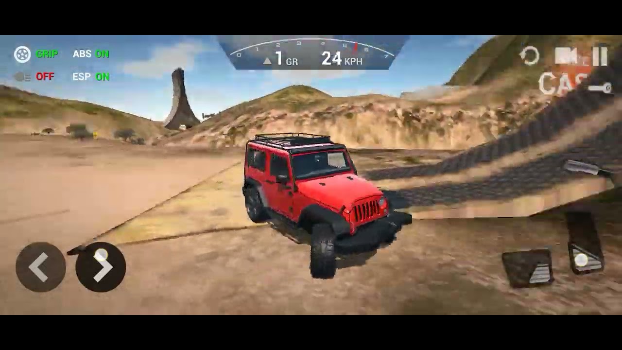 Real Mahindra Thar car racing game Pro Raman Trivedi Full video - YouTube