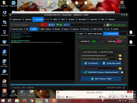 How To Root Samsung Phones Via King Uni Android Tool - YouTube