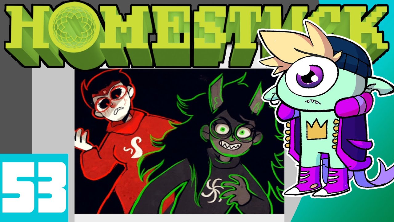 Wink reads Homestuck #53 - [Act 6 Act 6 Part 7] - YouTube