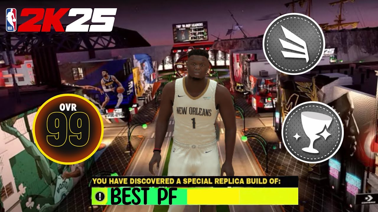 THE BEST 6’6 2-WAY SLASHING STRETCH FOUR BUILD NBA 2K25! CRAZY ...