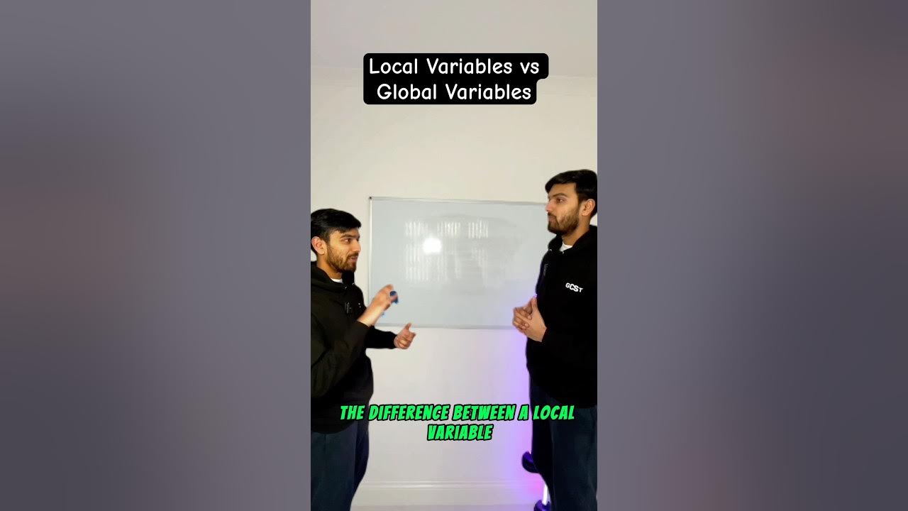 Local Variables vs Global Variables - 2025 OCR GCSE Computer Science ...