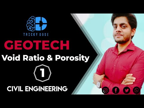 Geotech Engineering || Properties of Soil || Basics of Void Ratio ...