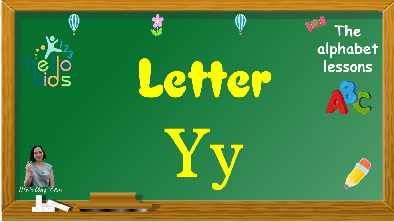 Letter Y - Learning the alphabet - Easy - YouTube