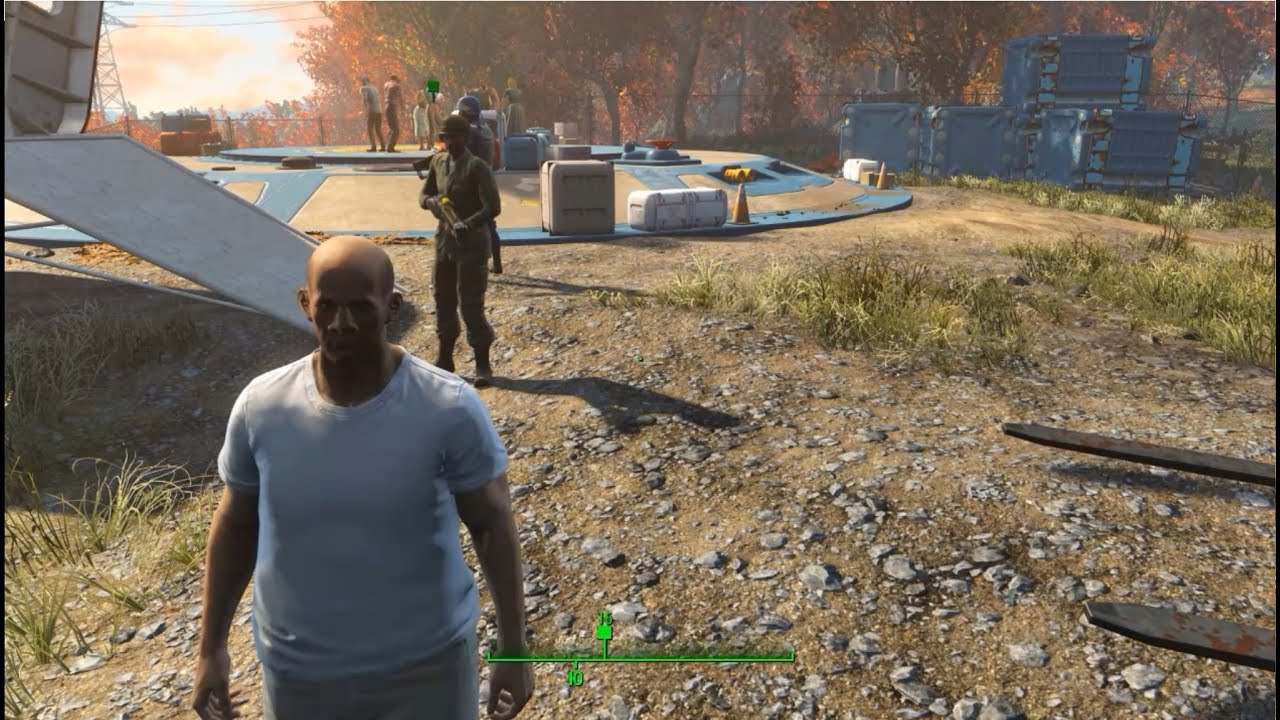 Fallout 4. Thick character . Yet it exploded / Толстый персонаж. И все ...