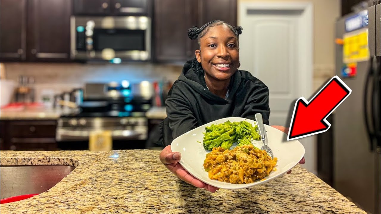I Made the Best Struggle Meal | Cooking With Cari Episode 4 - YouTube