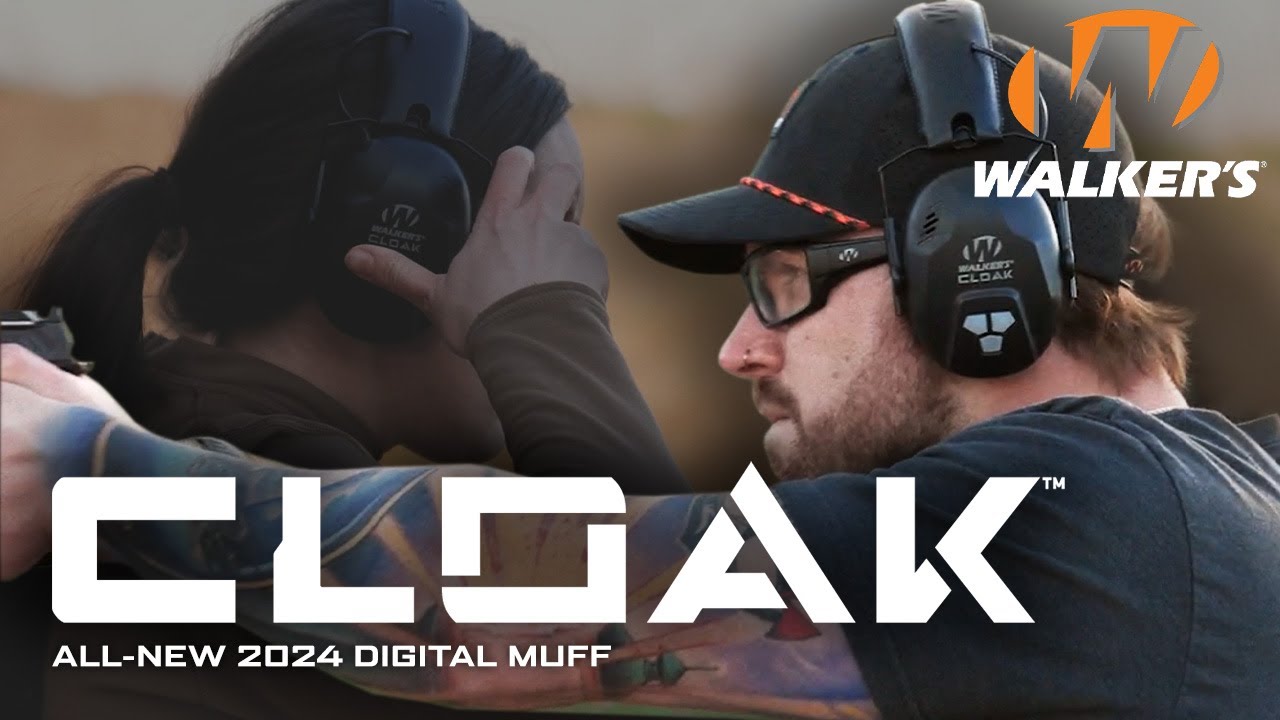Walker's Cloak Dual Mic Electronic Muff | NEW FOR 2024 - YouTube