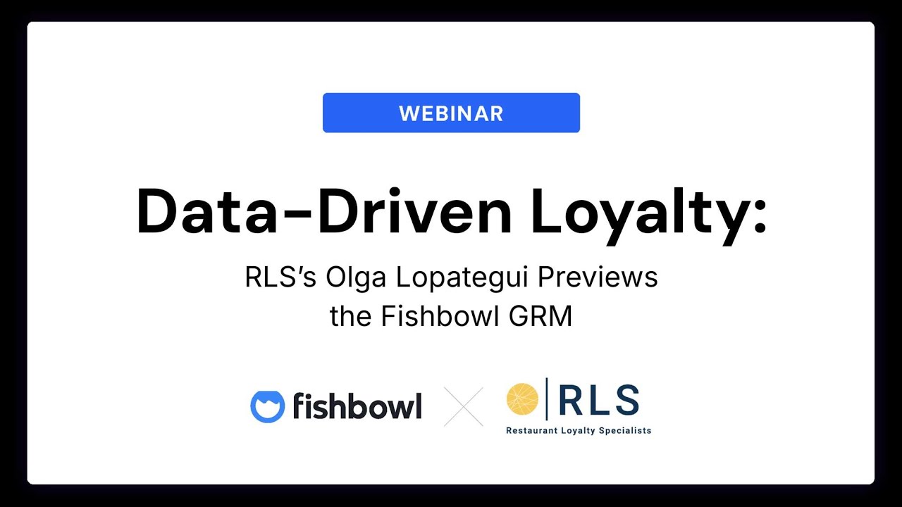 Data Driven Loyalty Webinar - YouTube