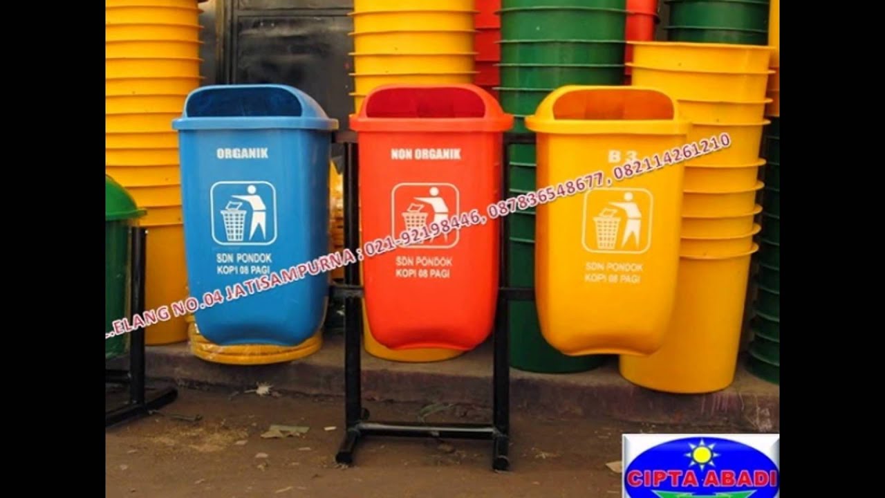 Tong sampah murah, tempat sampah taman, tempat sampah indoor, tempat ...