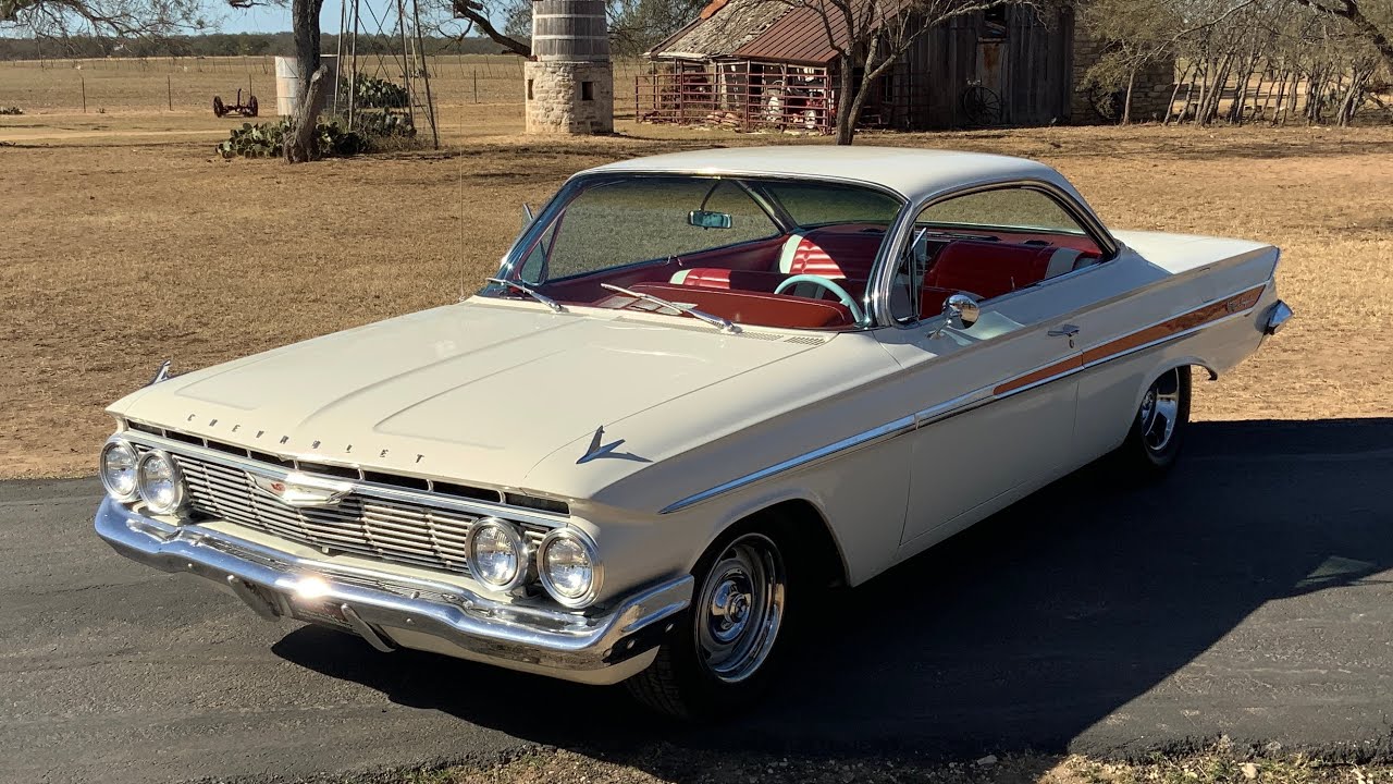 1961 Chevrolet Impala SS Bubble Top Fuel Injected 409ci V8 5-Speed 4 ...