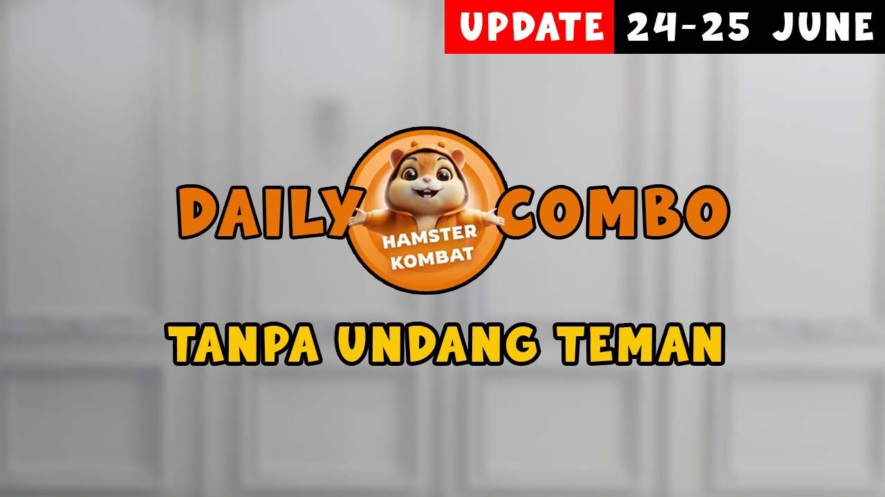 Combo Harian Hamster Kombat Tanpa Undang Teman | Daily Combo Card ...