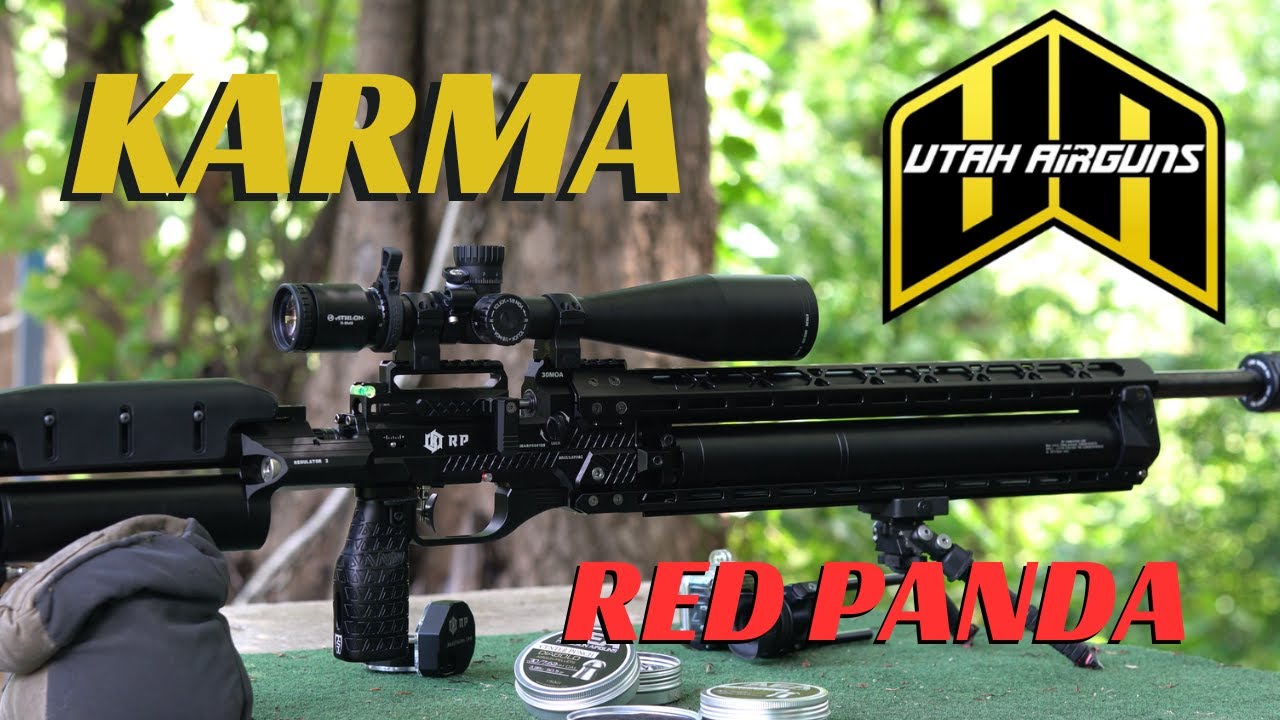 Karma Red Panda // .30 cal Bench Rest Air rifle - YouTube