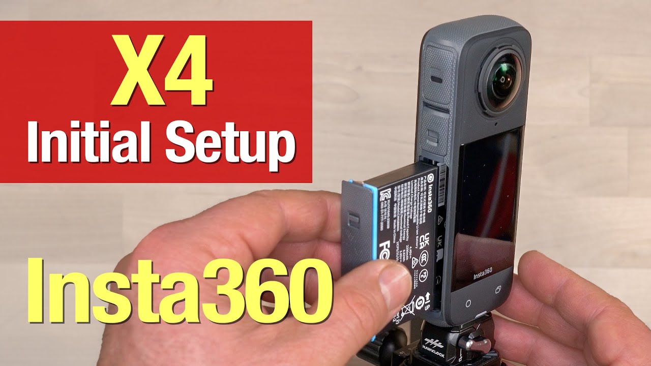 First Setup of your Insta360 X4 Camera - YouTube