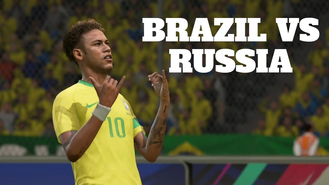 BRAZIL VS RUSSIA - FIFA 19 - YouTube