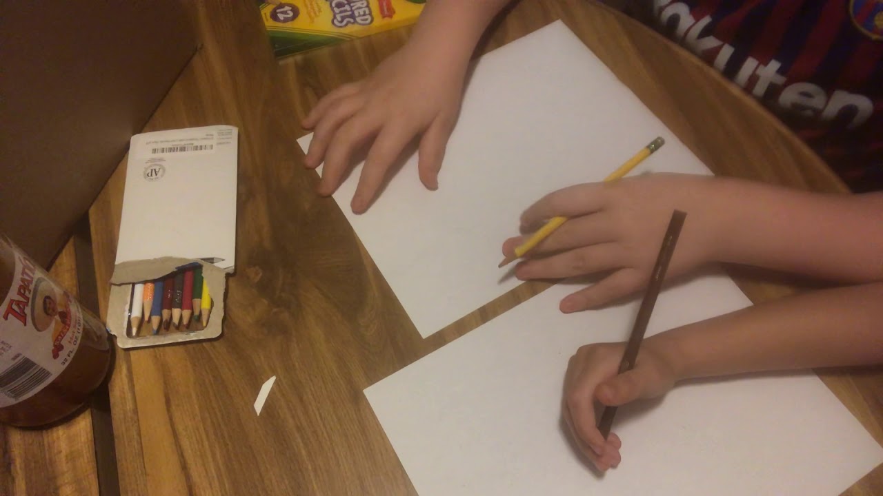 How to draw a block man/woman - YouTube
