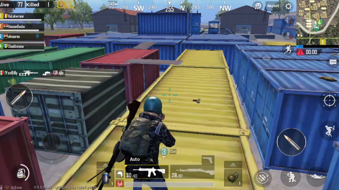 PUBG MOBILE THIRD PERSON MODE GAMEPLAY - YouTube