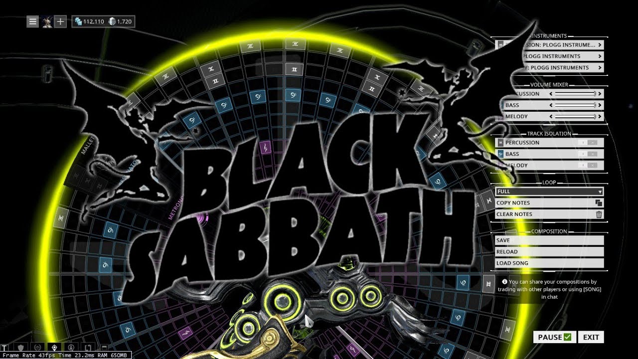 Warframe Mandachord: Black Sabbath - Paranoid - YouTube Music