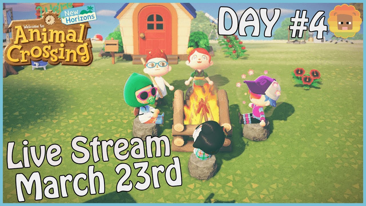 Animal Crossing: New Horizons - Day 4 (LIVE STREAM) - YouTube