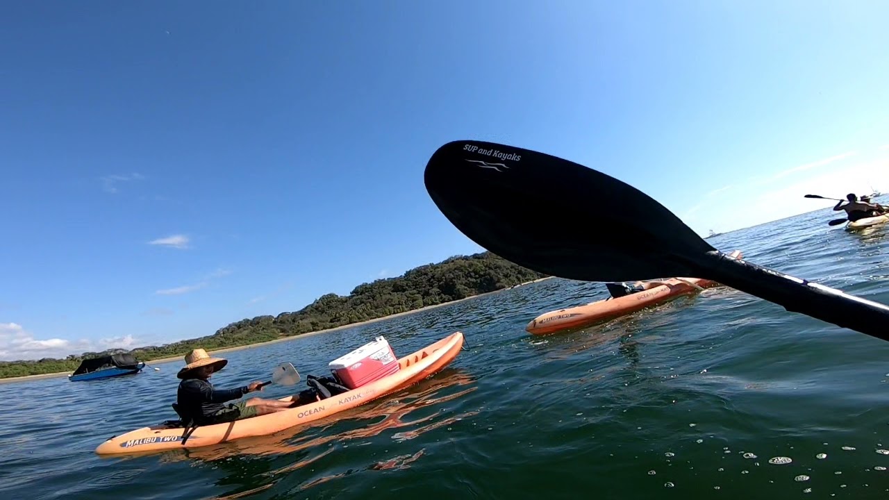 Kayak en Isla Chora, Samara, Costa Rica - YouTube