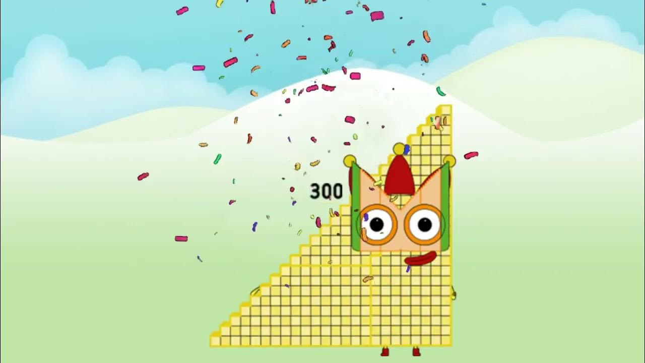Numberblocks Skip Counting by 10 BIG Number 200 to 400 #mathforkids - YouTube