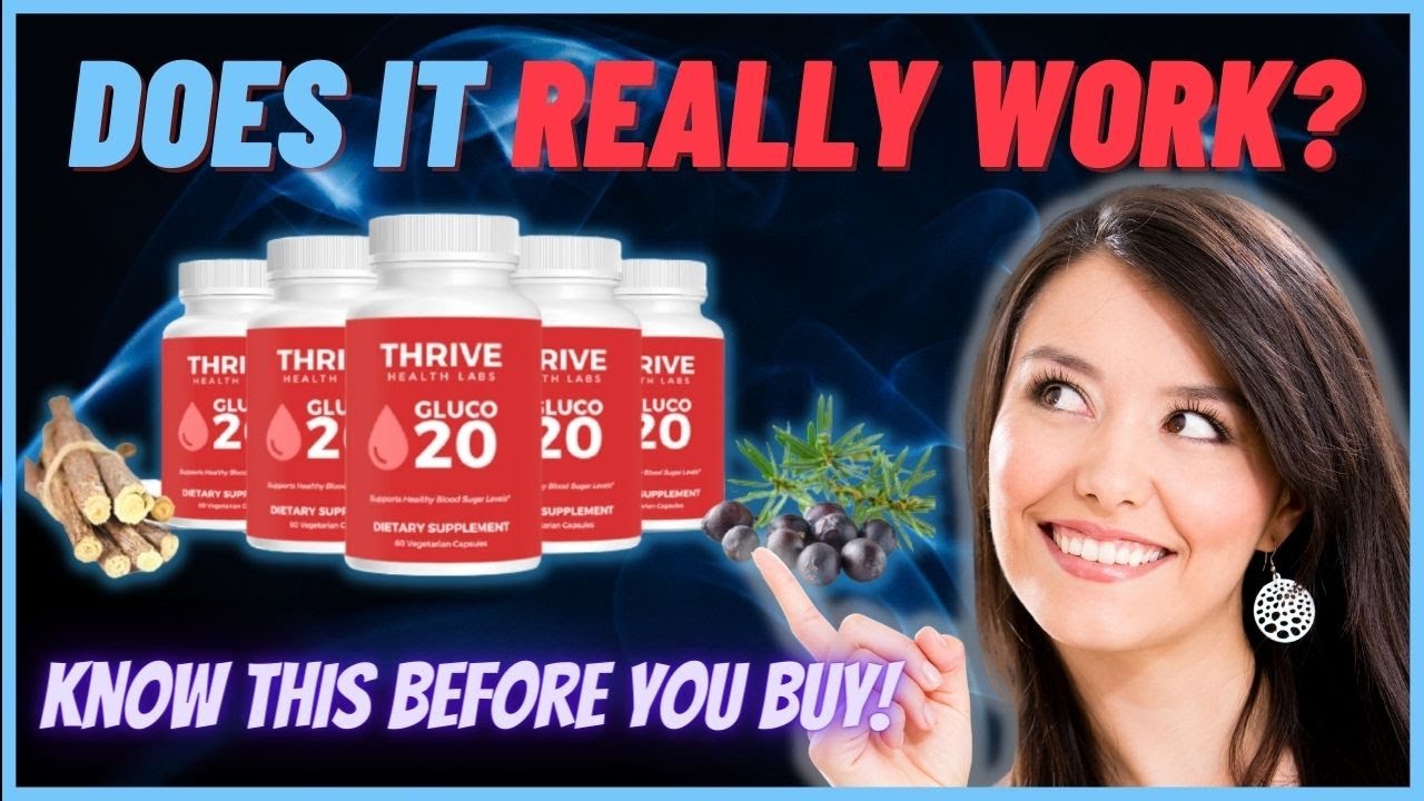 GLUCO20 Reviews: Does It Work? What to Know BEFORE Buying! - YouTube