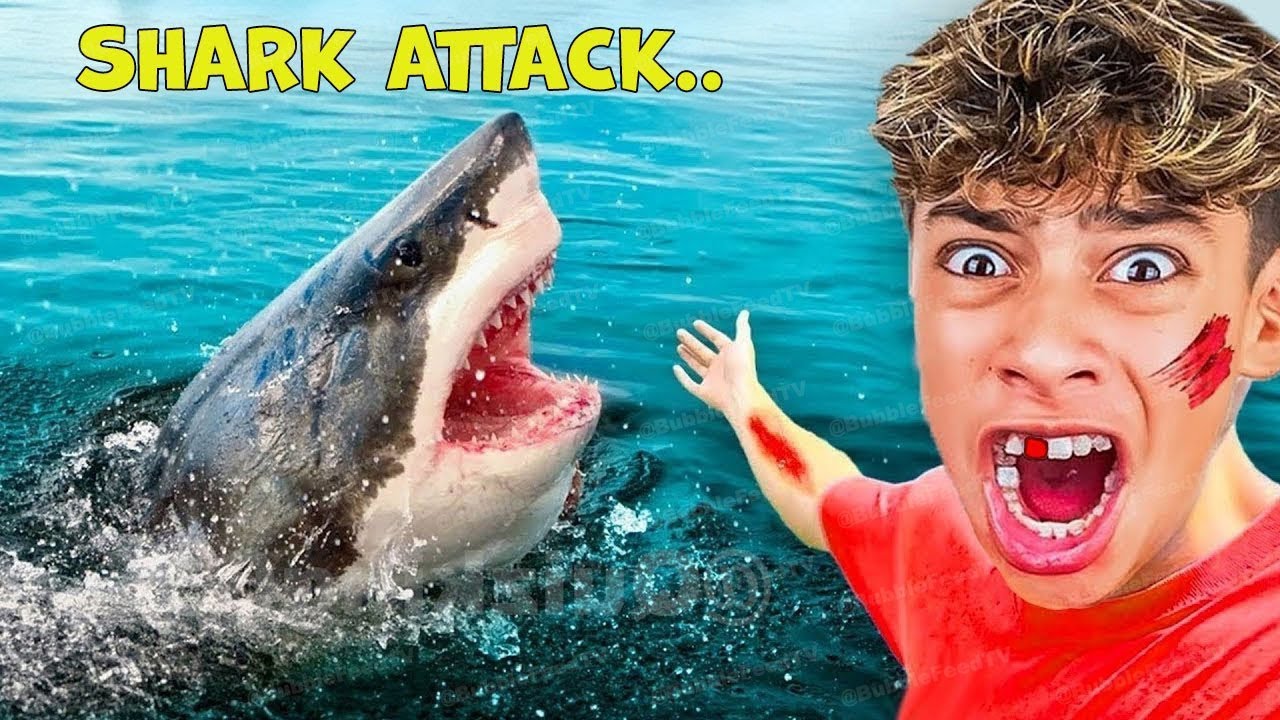 A SHARK ATTACKED FERRAN.. (The Royalty Family) - YouTube
