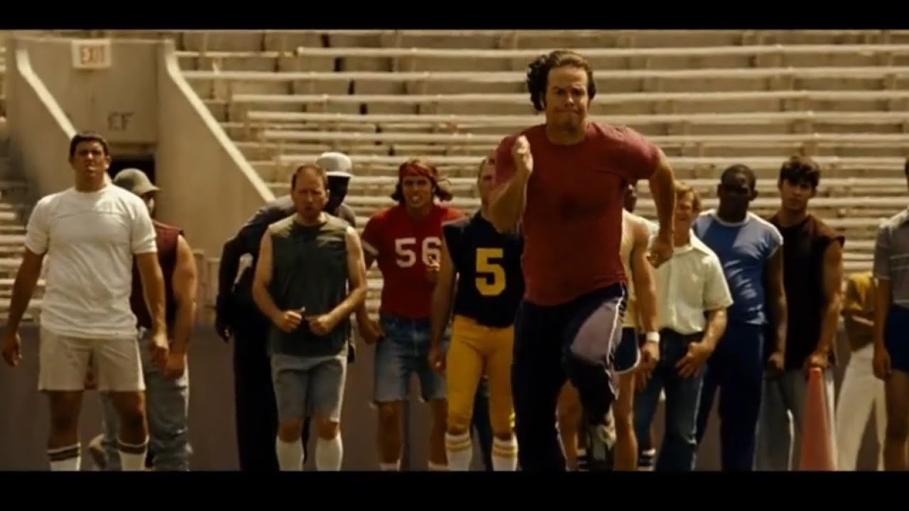 INVINCIBLE (2006) Vince Papale Sprint 🏃‍♂️ - Pruebas Publicas Eagles ...