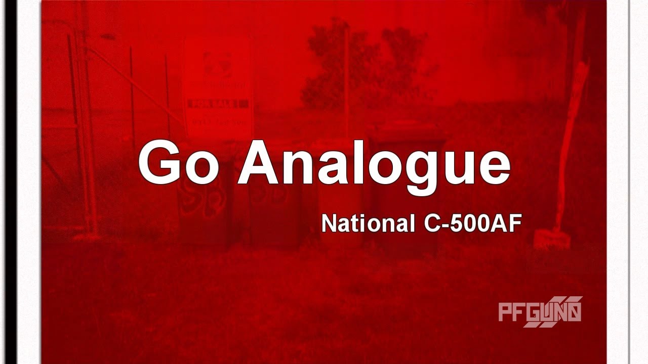 Go Analogue – National C-500AF [HD] - YouTube