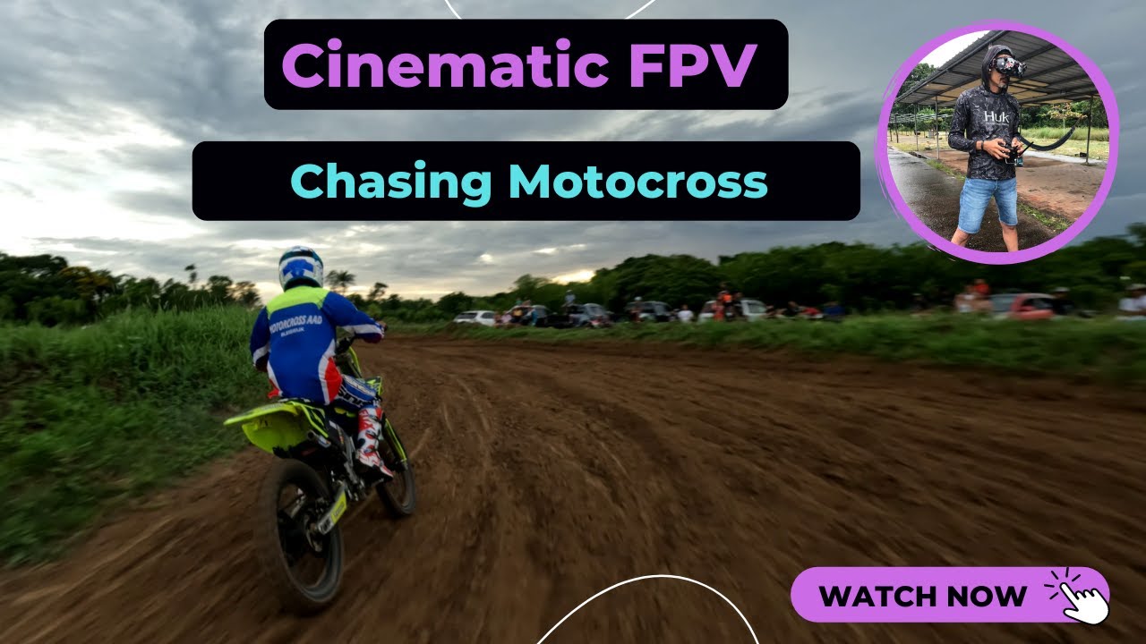 FPV chasing Motocross Dirt bikes - YouTube