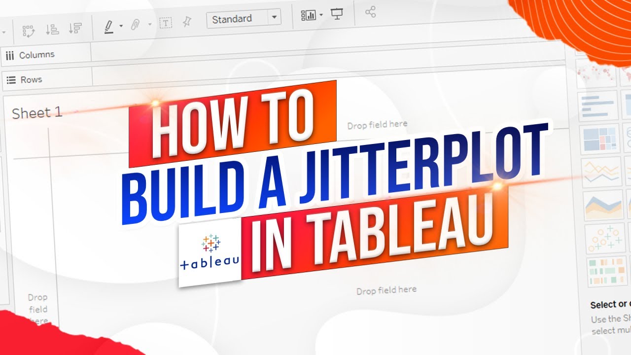How to Build a Jitterplot in Tableau Desktop - YouTube