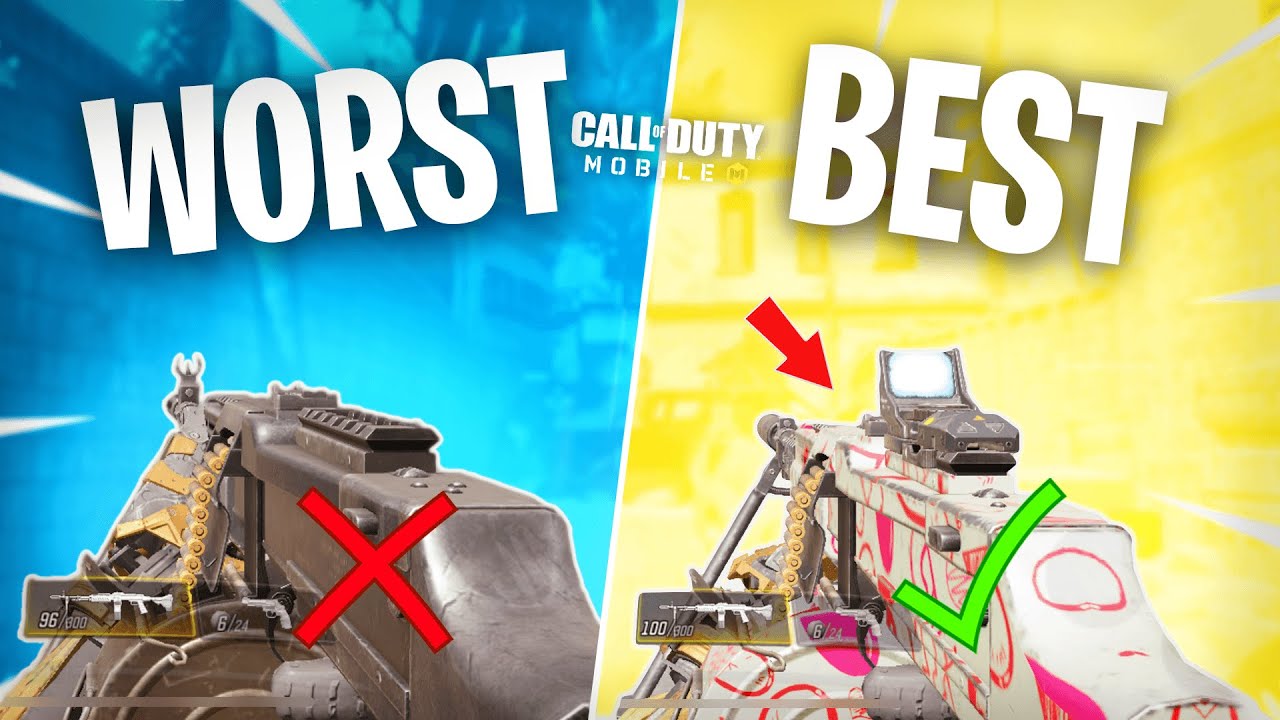 RPD *BEST* Attachments in Cod Mobile - YouTube