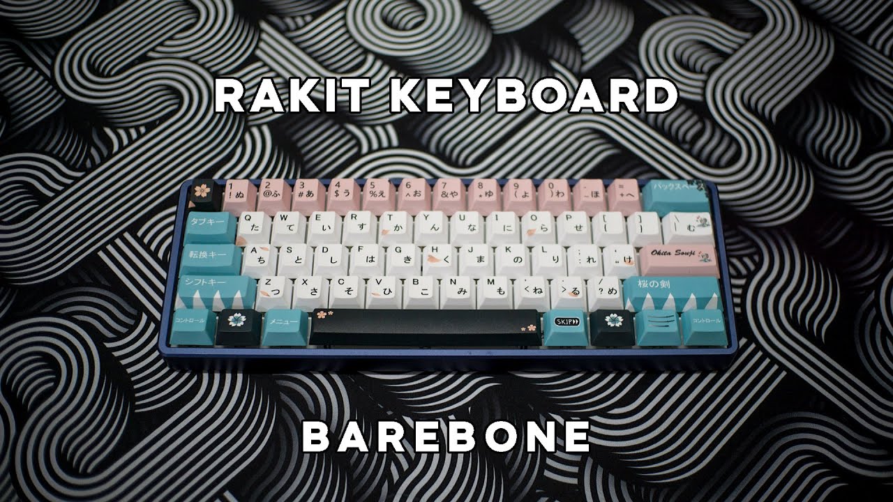 COBA RAKIT KEYBOARD BAREBONE | DAXA M61 BAREBONE ALUMUNIUM - YouTube